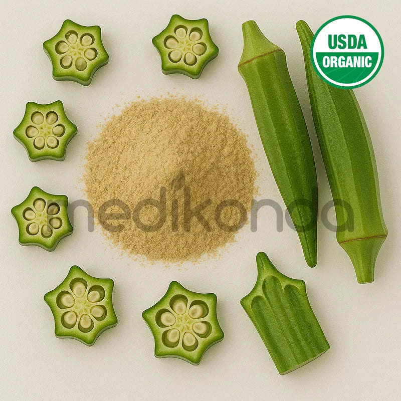 How Does Medikonda.com Guarantee the Purest Okra Powder Root Bark ...